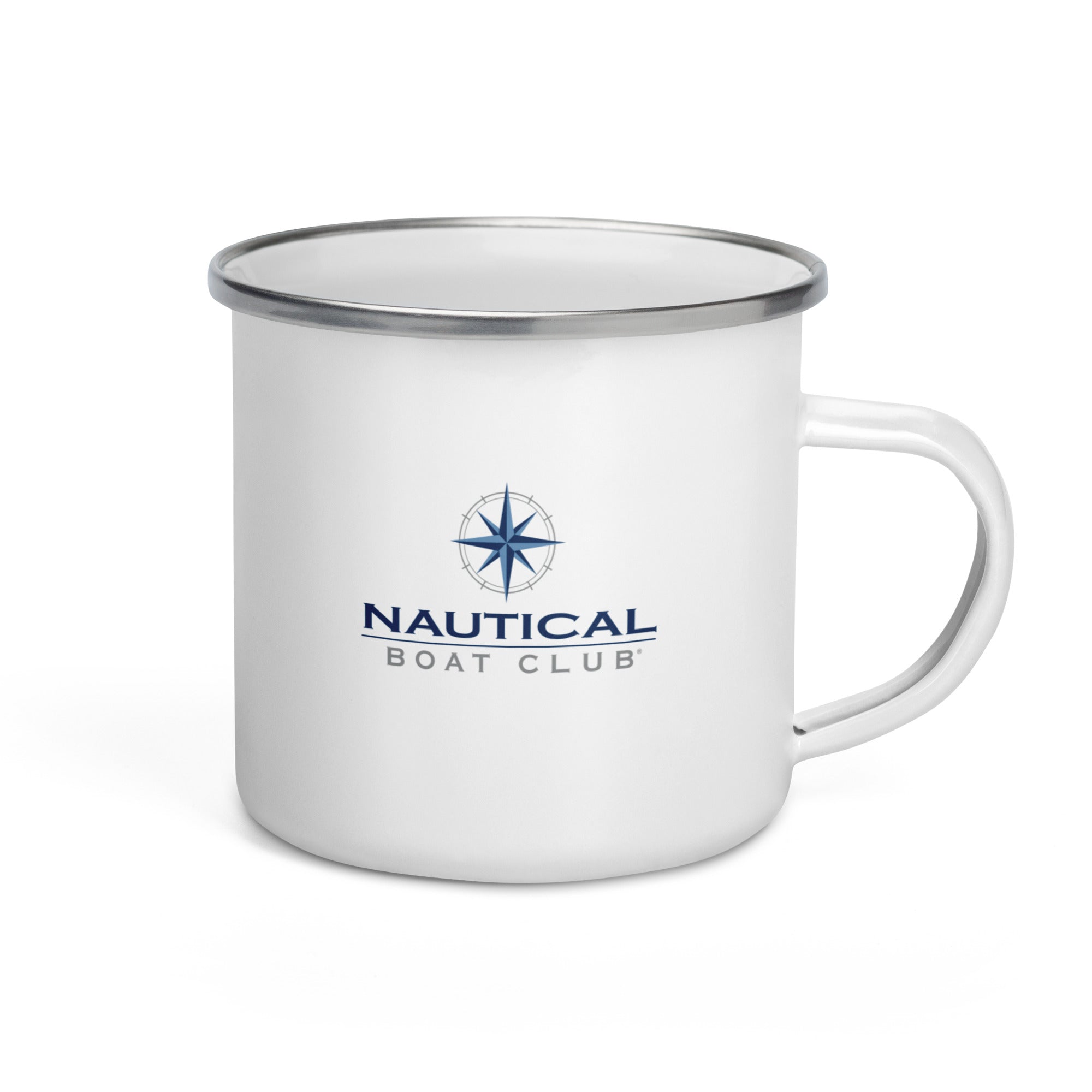 Nautical Boat Club® Enamel Mug – Classic Logo Edition – Shop Nautical ...